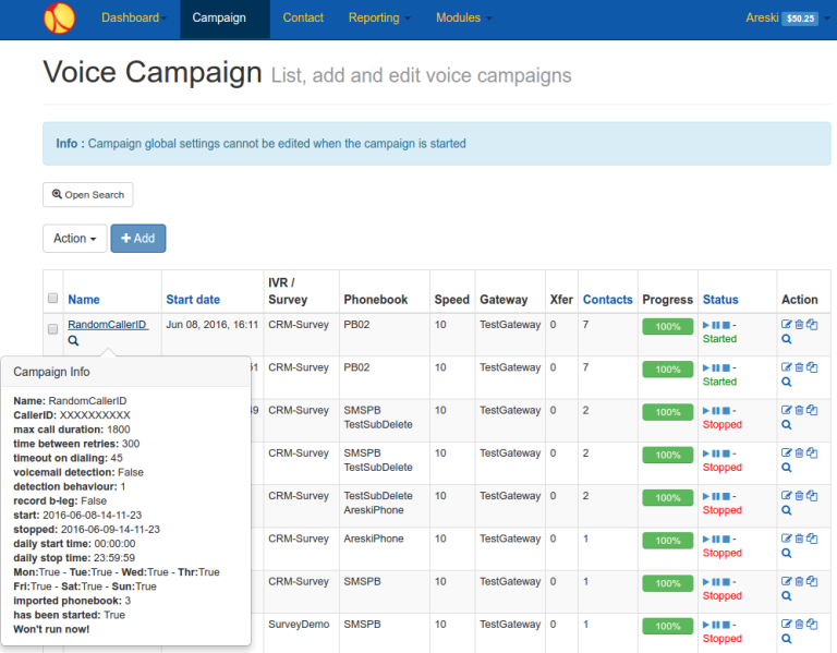 Newfies-Dialer 3.6: Outbound call center and live transfer leads